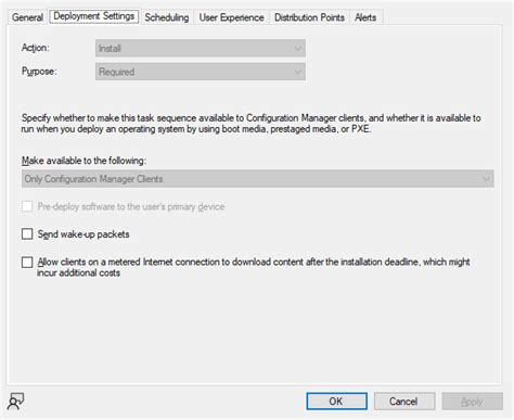 Uninstall Task Sequence Not Executing Rsccm