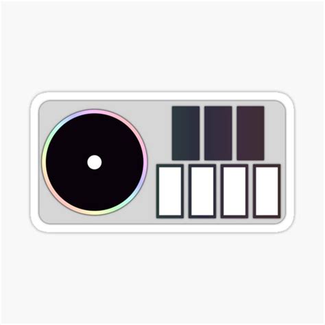 Beatmania Iidx Minimal Controller Sticker For Sale By MrShoopa Redbubble
