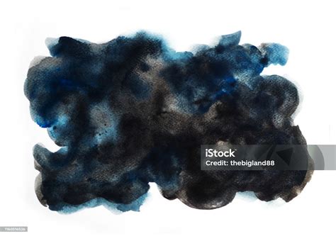 흰색 배경에 추상 적색 과 파란색 수채화 추상 수채화 배경 벡터 일러스트레이션 검은색에 대한 스톡 사진 및 기타 이미지 검은
