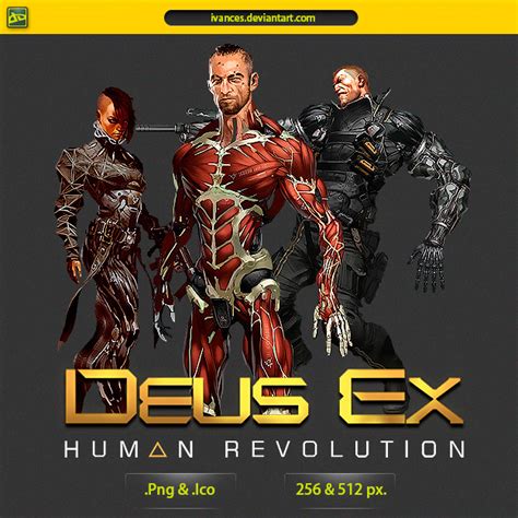 Deus Ex Human Revolution Villains Icon By Ivances On Deviantart