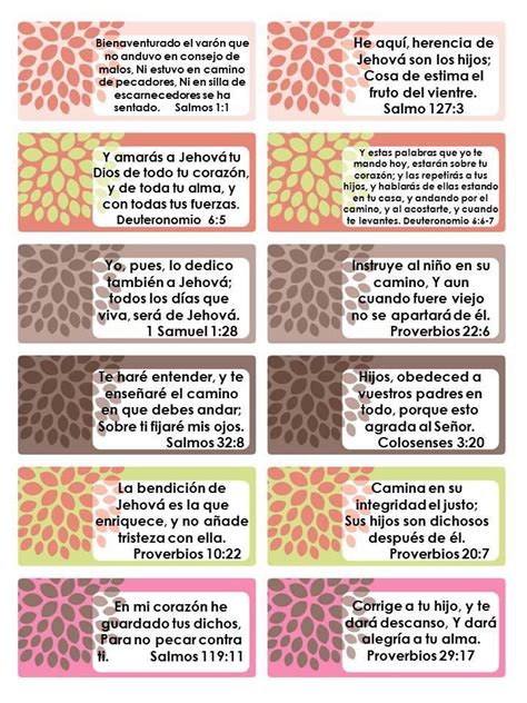 Versos Biblicos Para Ninos