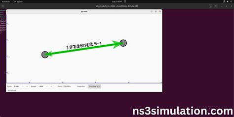Executing The Example Internet Stack Helper Program Ns3 Projects