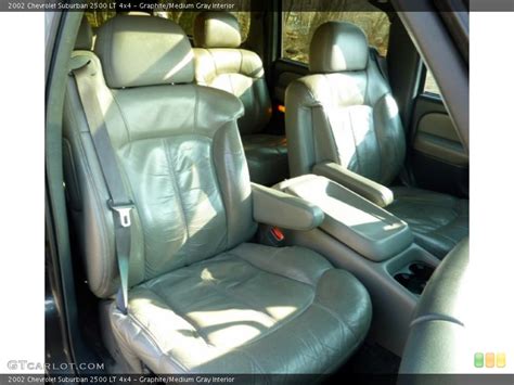 Graphitemedium Gray Interior Front Seat For The 2002 Chevrolet