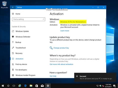 Upgrade Windows Home To Windows Pro For Workstations Tutorials