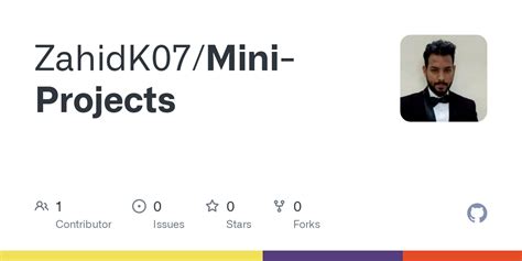 Github Zahidk Mini Projects