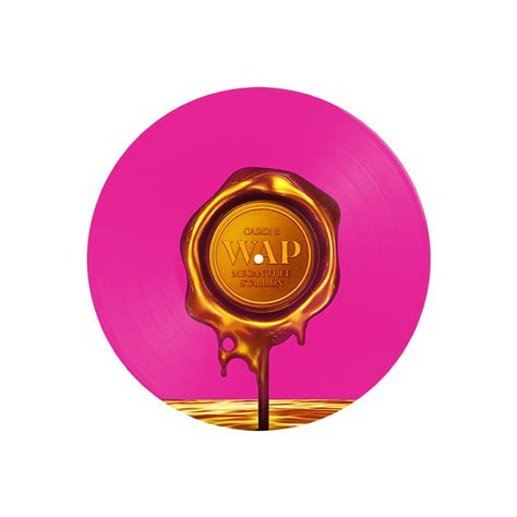 Cardi B Wap Drip Artwork Picture Disc