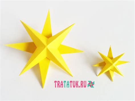 Diy Paper Star For New Year Decor