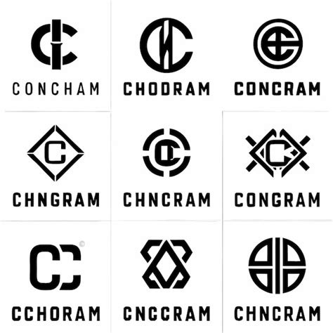 Monogram Letter Logo Alphabet Design Premium Ai Generated Vector