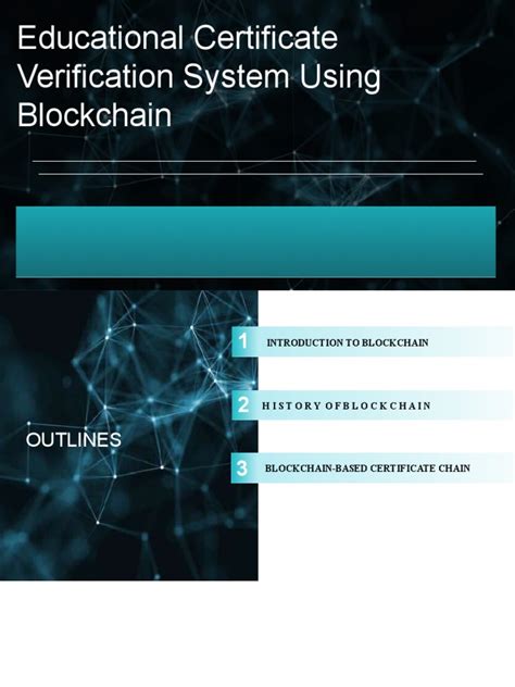 Educational Certificate Verification System Using Download Free Pdf Security Engineering