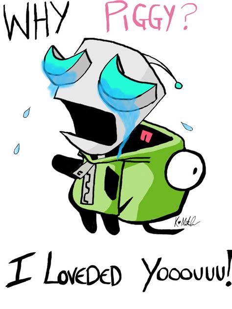 Gir Invader Zim Aesthetic