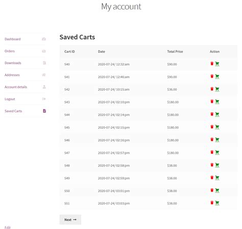 Save Share Cart For WooCommerce WooCommerce Marketplace