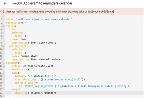 Create An Whole Day Event In Calendar Via Automation Configuration Home Assistant Community