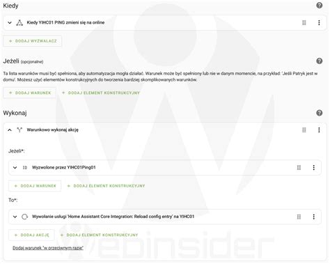 Home Assistant Reload Config Entry Czyli Prosty Sposób Na Automatyzację Ponownego Wczytywania