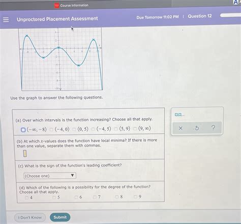 Solved Below Is The Graph Of A Polynomial Function With Real Coefficients Course Hero