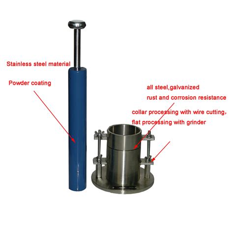 Stqj Standard Hand Portable Light Compactor Soil Manual Proctor Compactor Portable Light