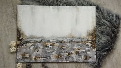 Абстракция в серых тонах Интерьерная картина