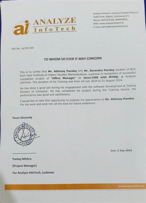 Abhinay Pandey On Linkedin Java Programming With Mysql