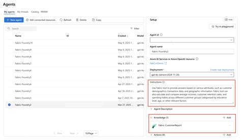 Consume A Data Agent In Azure Ai Foundry Preview Microsoft Fabric