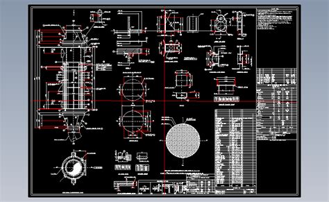 空气预热器 AutoCAD 模型图纸下载 懒石网