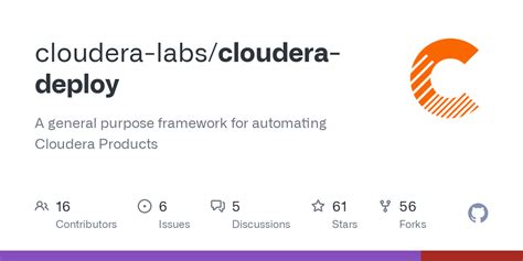 GitHub Cloudera Labs Cloudera Deploy A General Purpose Framework For Automating Cloudera Products