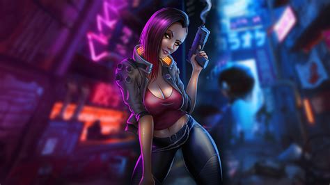 Cyberpunk Women 4k Wallpapers Wallpaper Cave