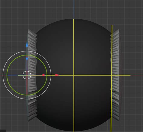 transform gizmo makes inverted cone shape cg cookie
