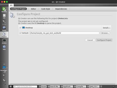 Ros:使用qt Creator创建gui程序(一) Csdn博客 Ros:使用qt Creator创建gui程序(一) Csdn博客
