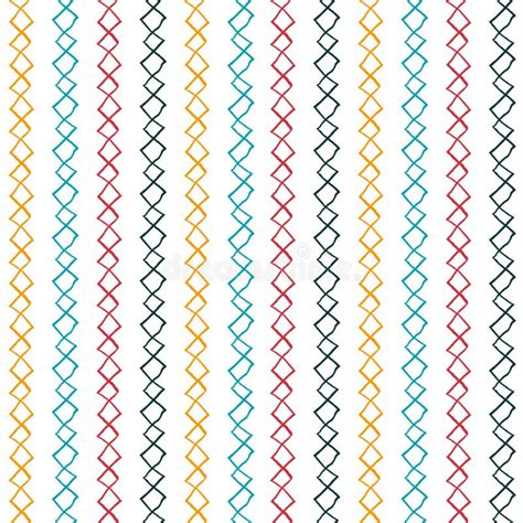 Abstract Pattern With Rhombuses Stock Vector Illustration Of Textile