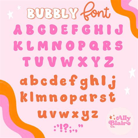 Bubbly Font Free Download Just Bubble Font Is Perfect For Branding