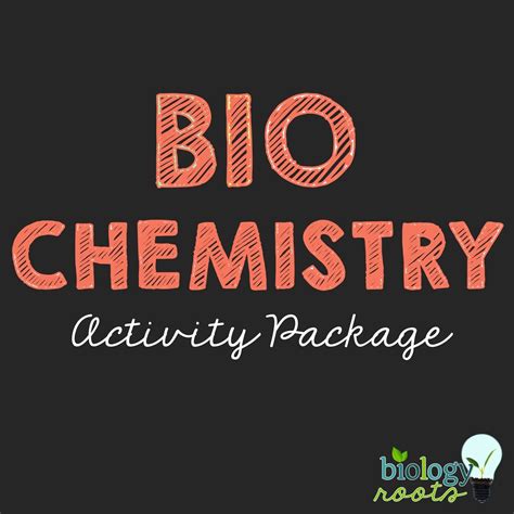 Biochemistry Activity Package Supports Digital Store Biology Roots