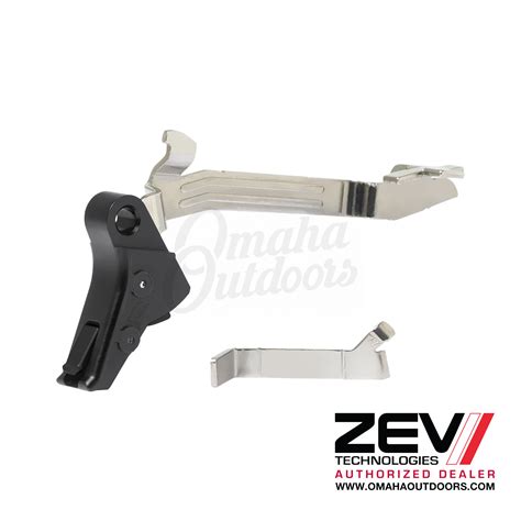 Zev Pro Flat Trigger Bar Kit For Glock Gen 5 17 19 19x 26 34
