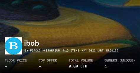 Ibob Collection Opensea