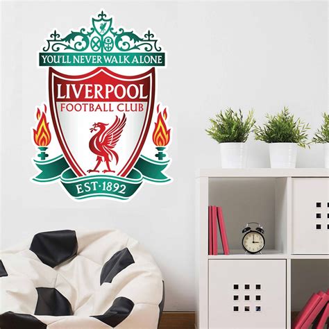 Liverpool Fc Crest Wall Sticker