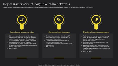 Cognitive Wireless Sensor Networks Key Characteristics Of Cognitive