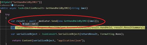 C IMediator Mock Return Null From Controller Class In XUnit Test Stack Overflow
