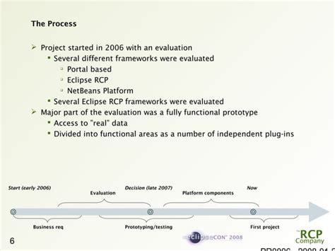 Eclipsecon 08 Lessons Learned From An Enterprise Rcp Application Ppt
