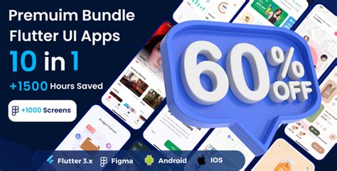 Bundlei 10 Flutter App Ui Template Figma Included Code Market