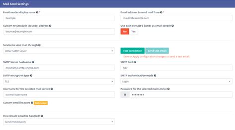 How Do I Set Up Outbound Smtp In Mautic
