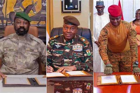 Niger Mali Burkina Faso Military Junta Quit Ecowas Regional Bloc