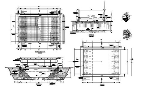 Bridge Section Plan And Constructive Details Dwg File Artofit
