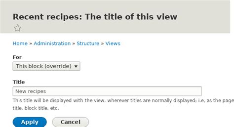 9 5 adding a block display to a view chapter 9 creating listings