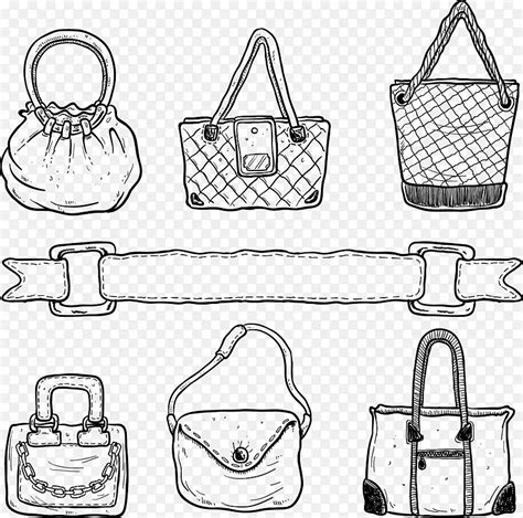 手提包线稿png图片素材下载 图片编号9819512 Png素材网
