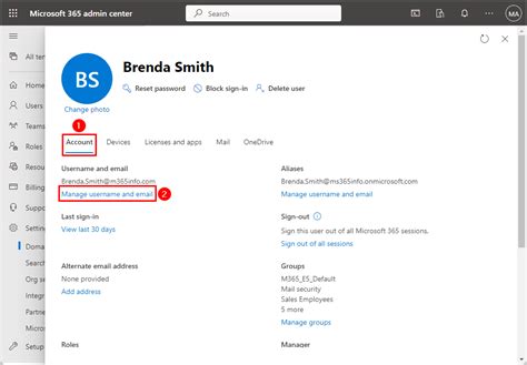 Change Microsoft Primary Smtp Address O Info