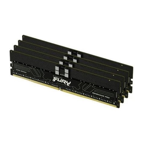 Kingston Fury Renegade Pro 128gb 4 X 32gb Ddr5 Sdram Memory Kit For Motherboard 128 Gb 4