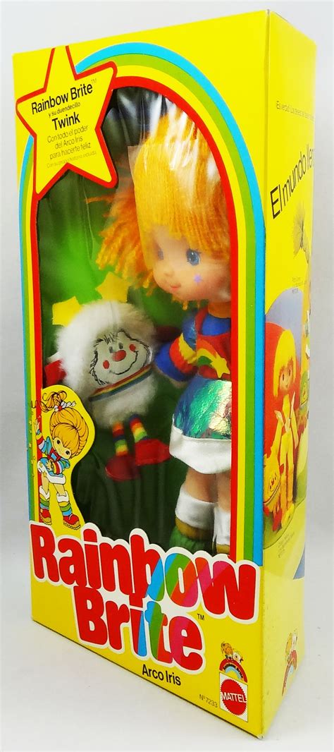 Rainbow Brite Mattel Doll Rainbow Brite Twink Sprite Box Spain Arco Iris