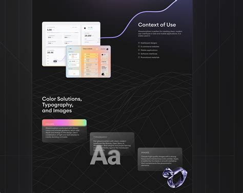 Glassmorphism Website Design UI UX Behance