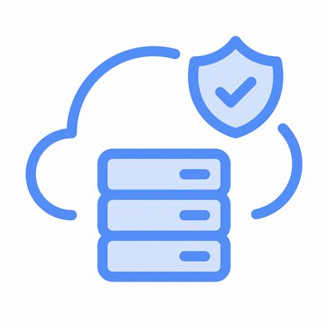 Cloud Security Protection Privacy Data Icon Download On Iconfinder