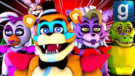 Gmod Fnaf Review Brand New Fnaf Security Breach Glamrock
