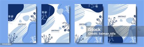 최소한의 꽃 꽃잎 배경 꽃과 나뭇잎 결혼식 초대장과 프레임 소셜 미디어 이야기 배경 화면 고급 문구류와 간단한 현대적인 스타일의 벡터 디자인 템플릿 검은색에 대한 스톡 벡터