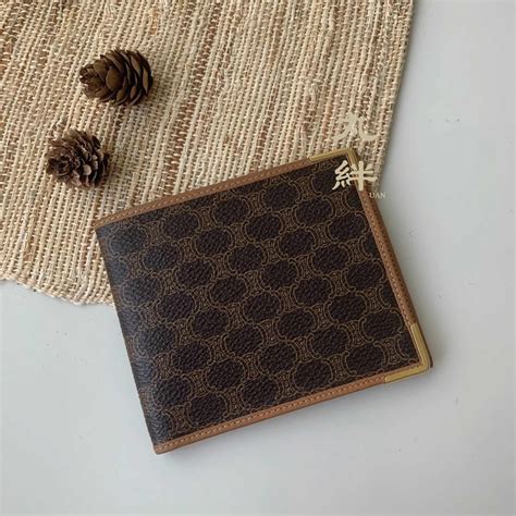 Celine Vintage 老花 男士短夾 丸絆商店｜まるきずな